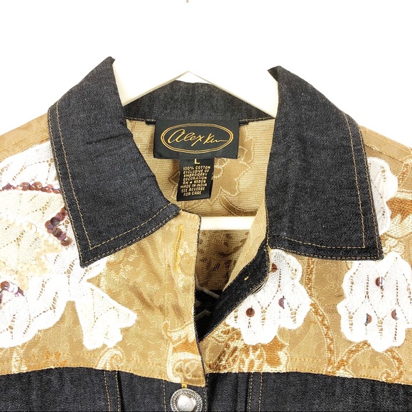 Alex Kin | Jackets & Coats | P24 Alex Kin Womens Large Floral Coat ...